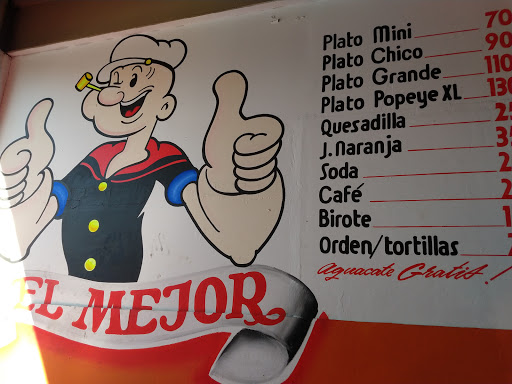 Restaurante Menuderia El Popeye, México en Tijuana
