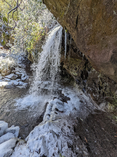 Grotto Falls - Trillium Gap Trail, Gatlinburg, Tennessee - Zaubee