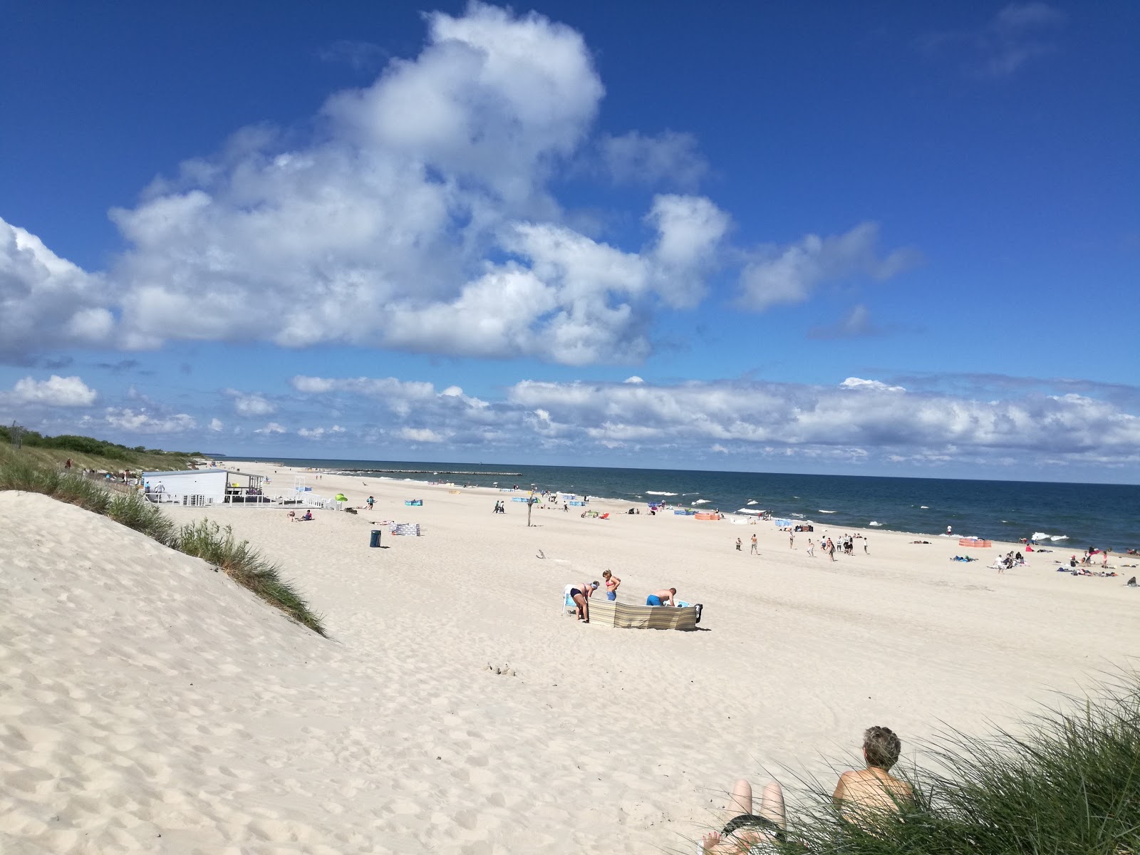 Western Ustka Beach 🏖️ Pommern, Polen - detaillierte Funktionen, Karte ...