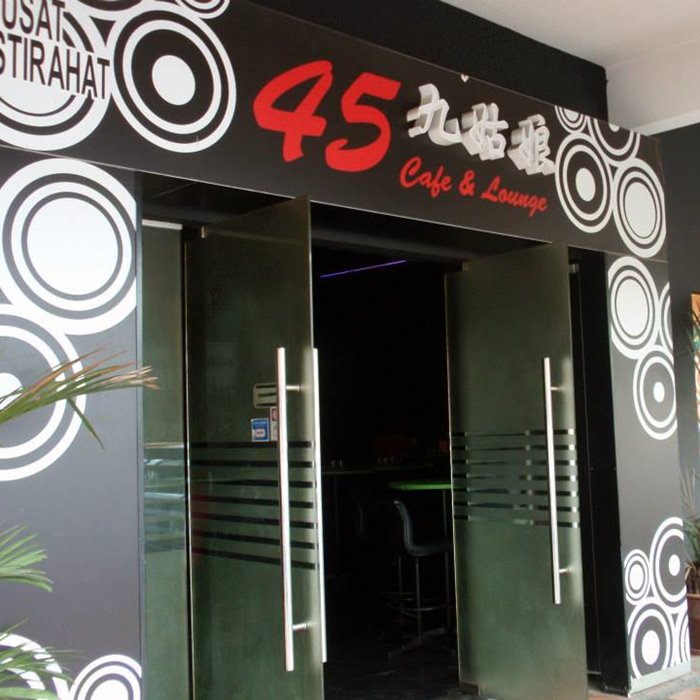 45 Cafe & Lounge di bandar Kuala Lumpur