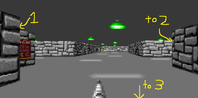 adventures in level design: Wolfenstein 3D Episode 3: "Die, Fuhrer, Die"