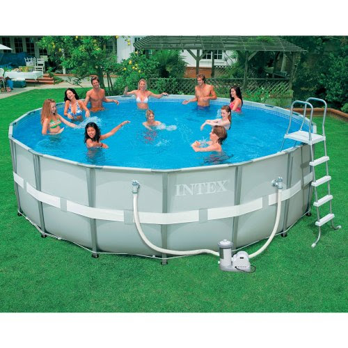Intex Ultra Frame Metal Pool - 18’x52 Intex Ultra Frame Metal Pool - 18’x52