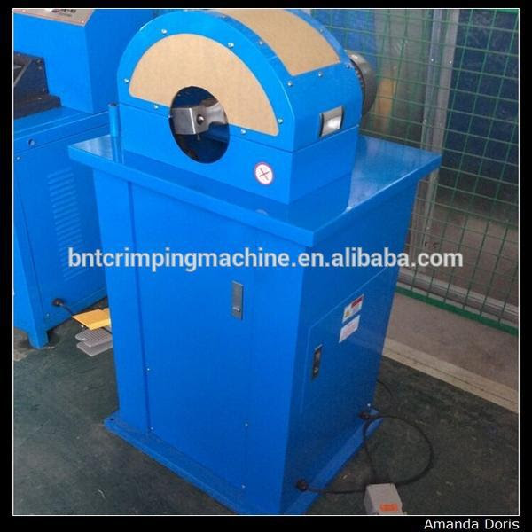 BNT65F Flexible Hydraulic Hose Skiving Machine With External And ...