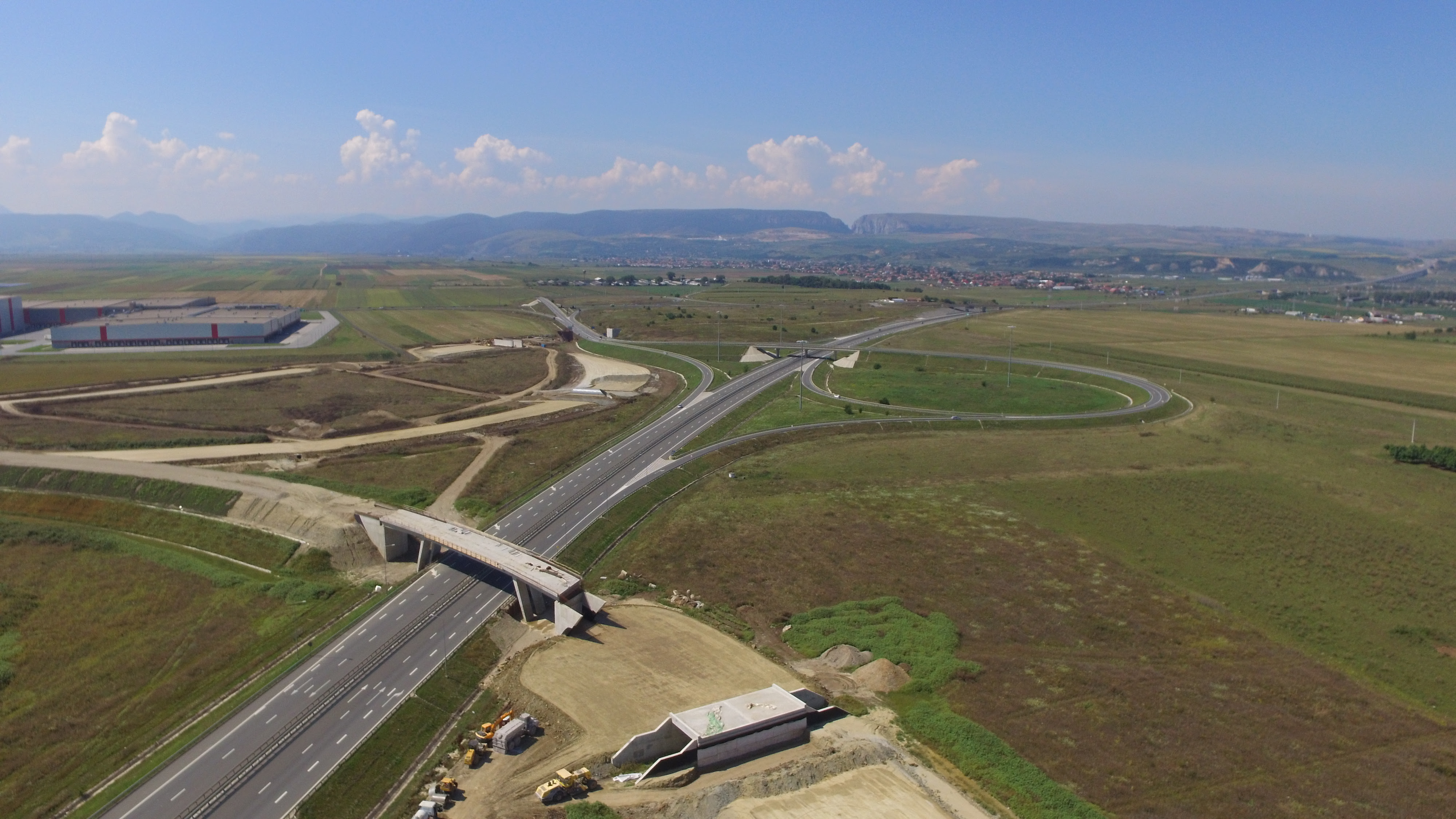 Filmari aeriene cu drona autostrazi foto si video Romania 2021: Poze ...