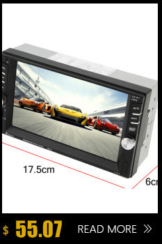 2017 New F6065B 7inch Dual 2Din 800 * 480 Stereo Radio DVD Player Auto ...