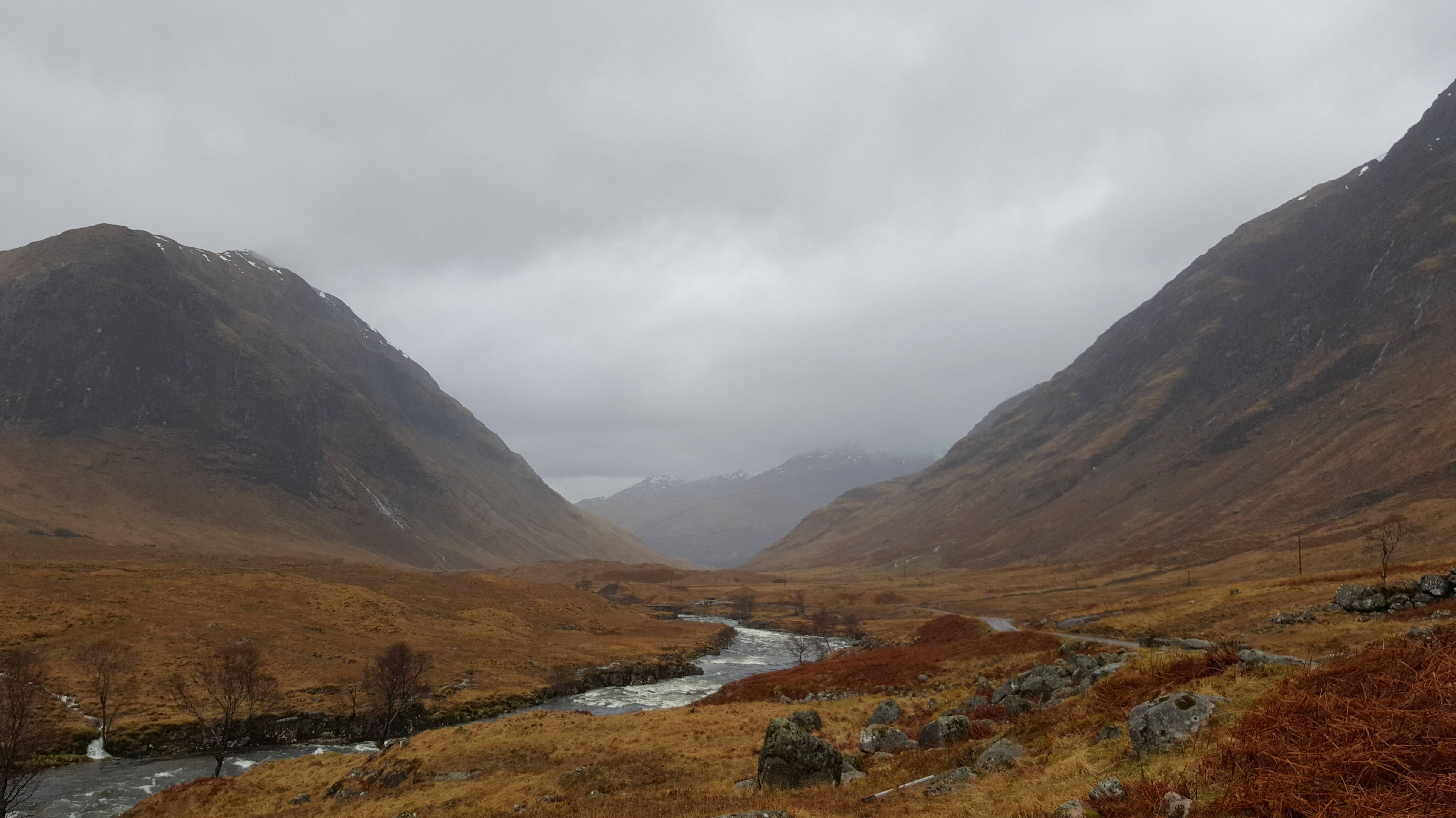 Earths Breathtaking Views: Glen Etive, Scotland [5312x2998] [OC]