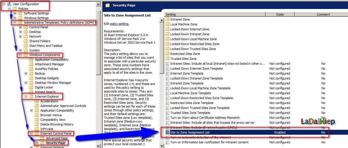 GPO - Adding Local intranet, Trusted Sites to Internet Explorer Using ... GPO - Adding Local intranet, Trusted Sites to Internet Explorer Using ...