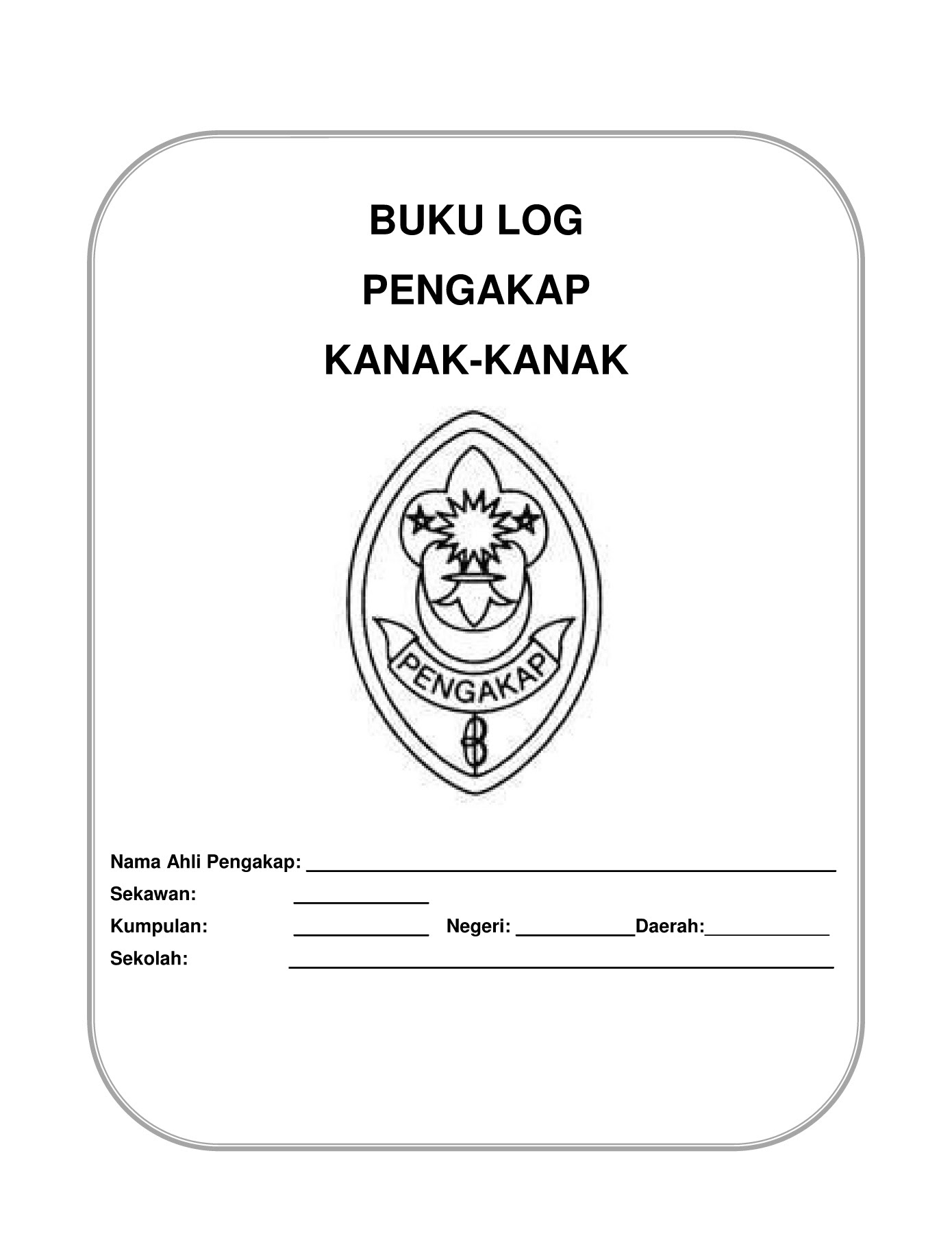 Contoh Buku Log Pengakap Muda Buku Log Lencana Keahlian Scout Of - Riset Contoh Buku Log Pengakap Muda Buku Log Lencana Keahlian Scout Of - Riset