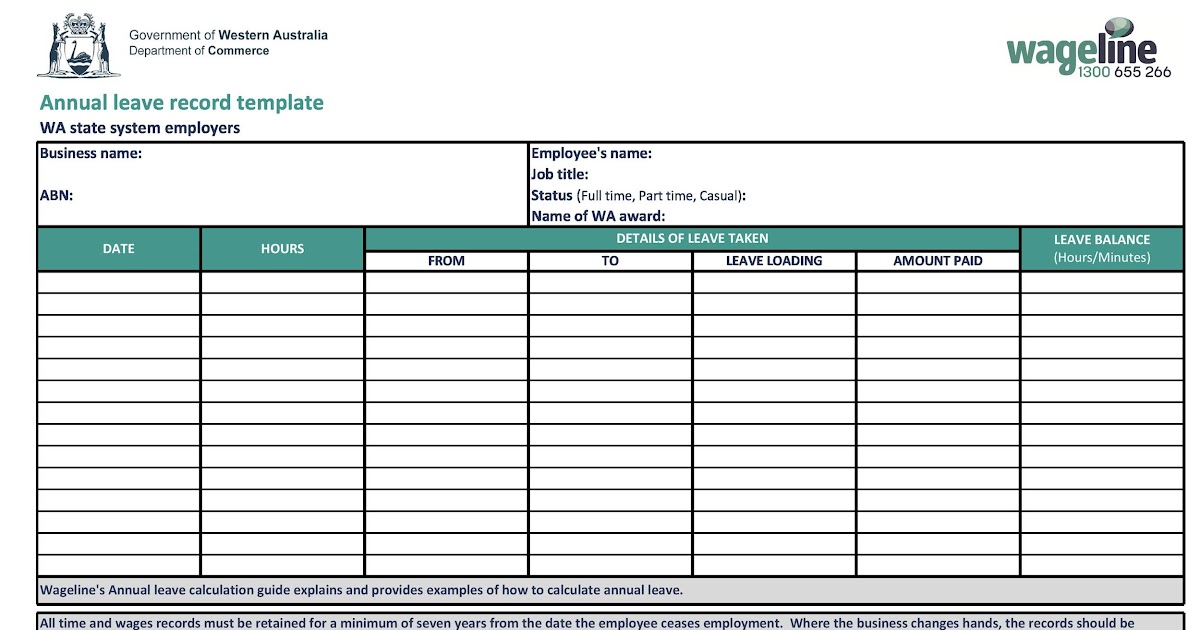 Annual Leave Staff Template Record Leave Tracker Empl - vrogue.co Annual Leave Staff Template Record Leave Tracker Empl - vrogue.co