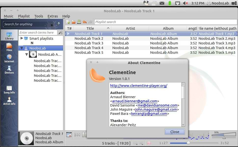 Install Clementine Player In Ubuntu Linux Mint Noobslab