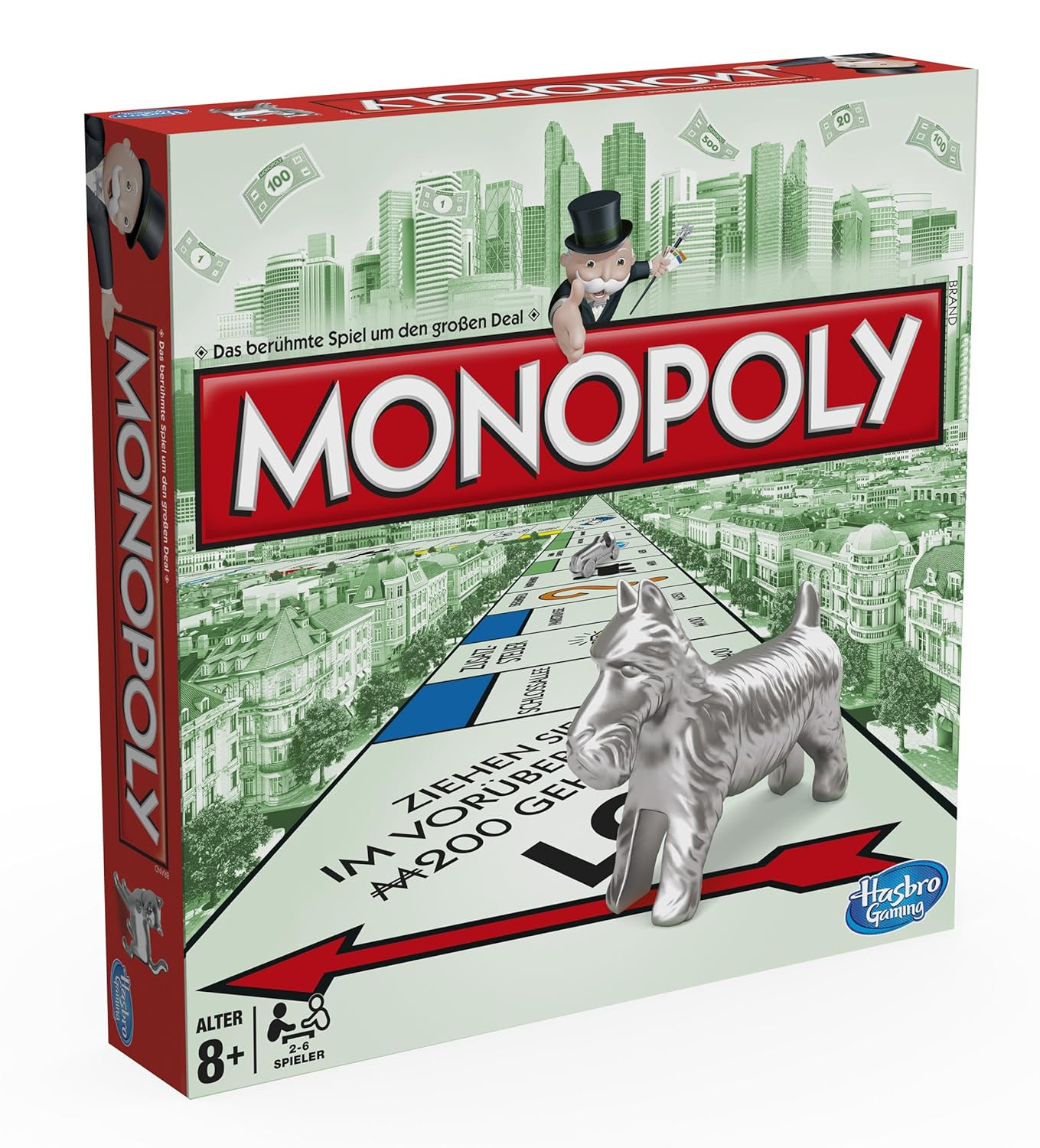 Hasbro 00009398 - Monopoly Classic, Spielfiguren okay // Geldscheine zu ...