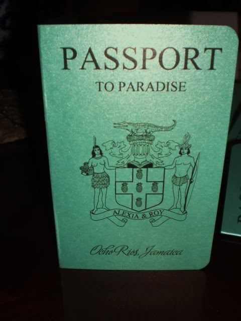 Anaderoux Alexias Jamaica Mini Passport Save The Dates