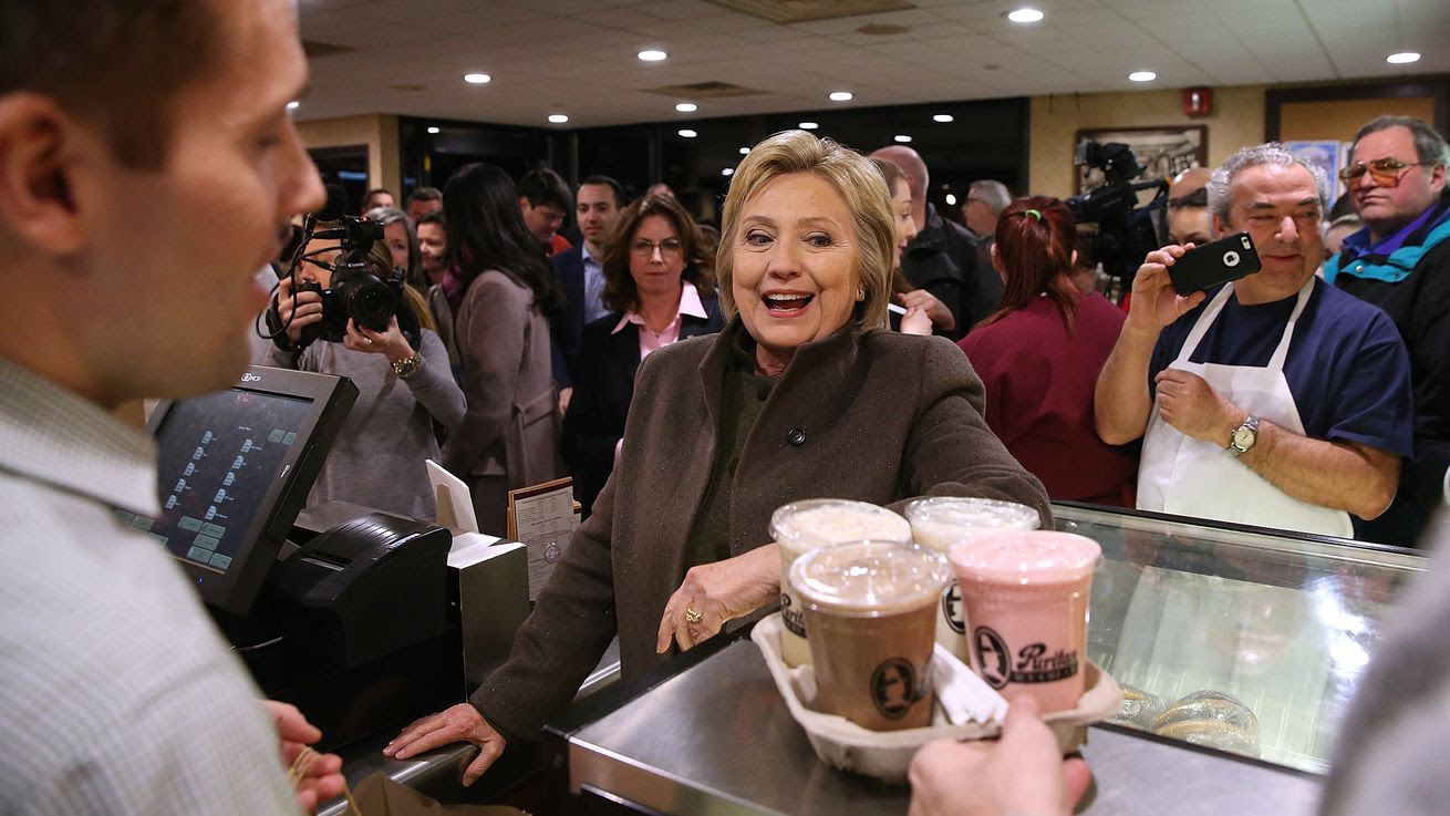Delishus: Hillary Clinton's Campaign Runs on Coffee and Milkshakes
