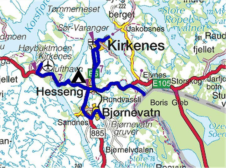 Kirkenes Kart | Kart