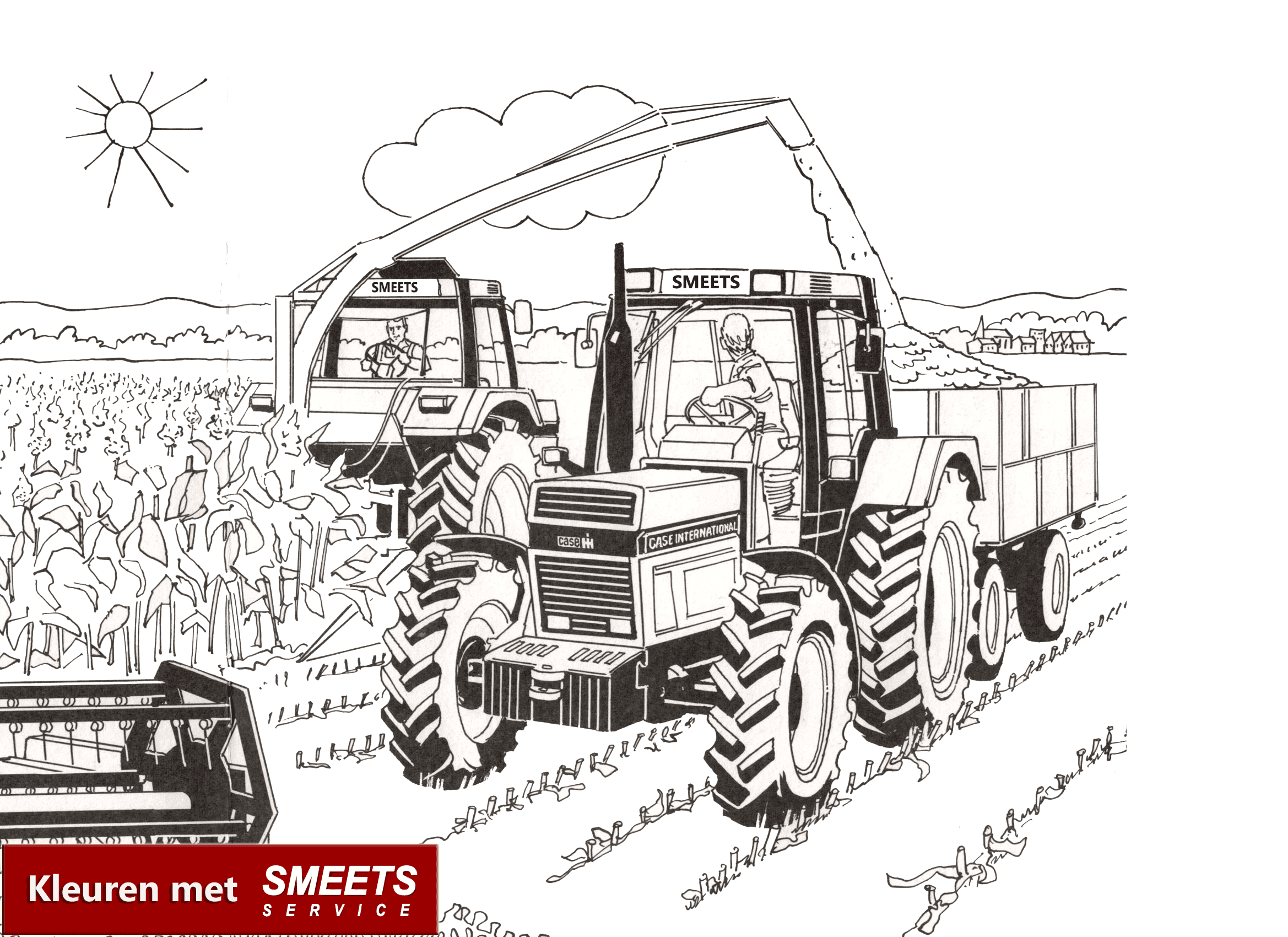 Kleurplaat Tractor Met Kar Kleurplaat Tractor Tractor Met Kar Gratis ... Kleurplaat Tractor Met Kar Kleurplaat Tractor Tractor Met Kar Gratis ...
