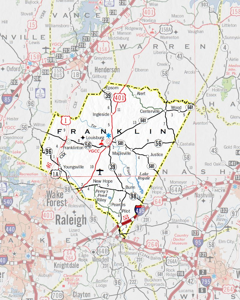 Franklin County Zoning Map Franklin County Zoning Map