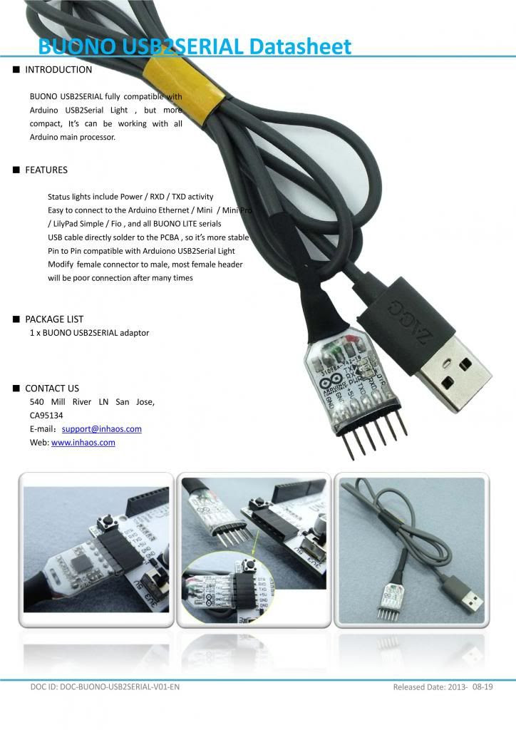 USB2SERIAL Light ( Arduino compatible ): BUONO USB2SERIAL Arduino ... USB2SERIAL Light ( Arduino compatible ): BUONO USB2SERIAL Arduino ...