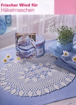 hand-made-knitting-crochet: Hakel Deckchen №26 2012