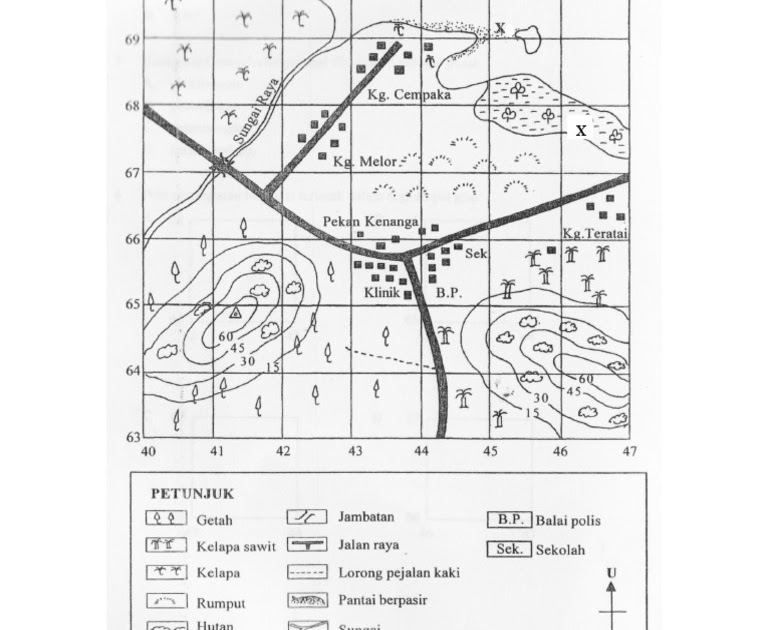 Soalan Peta Topografi Geografi Tingkatan Mengukur Bearing Grid Riset ... Soalan Peta Topografi Geografi Tingkatan Mengukur Bearing Grid Riset ...