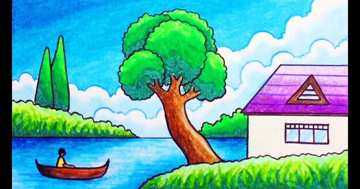 10 Lukisan Gambar Hubungan Manusia Dengan Alam Sekitar Golek Gambar Riset