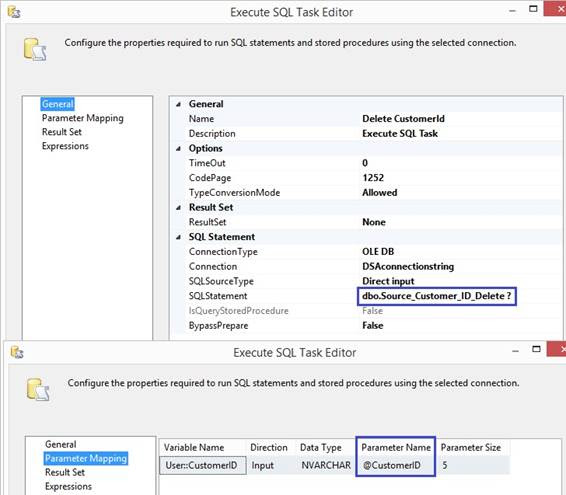 Ssis Ole Db Command Parameters Stored Procedure Misbah