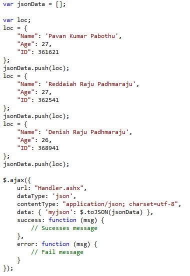 How To Get Data From Json Object Javascript