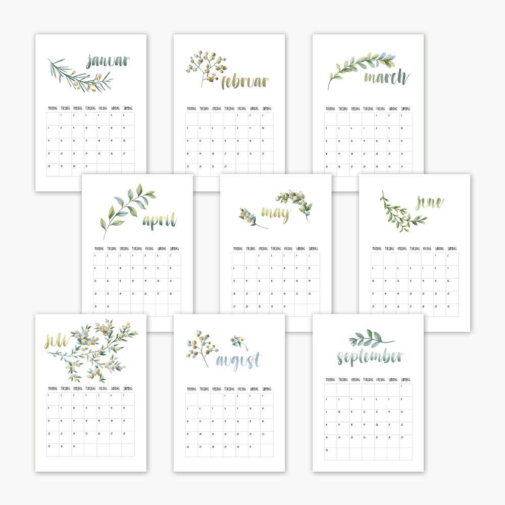 Kalender 2021 Print Selv | Kalender Aug 2021 Kalender 2021 Print Selv | Kalender Aug 2021