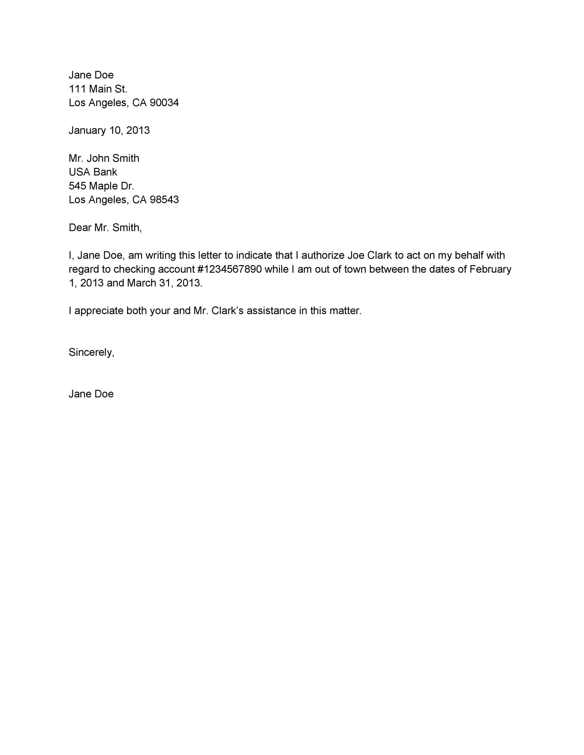 Authorization Letter To Use Electric Bill Example First Utility Bill ... Authorization Letter To Use Electric Bill Example First Utility Bill ...