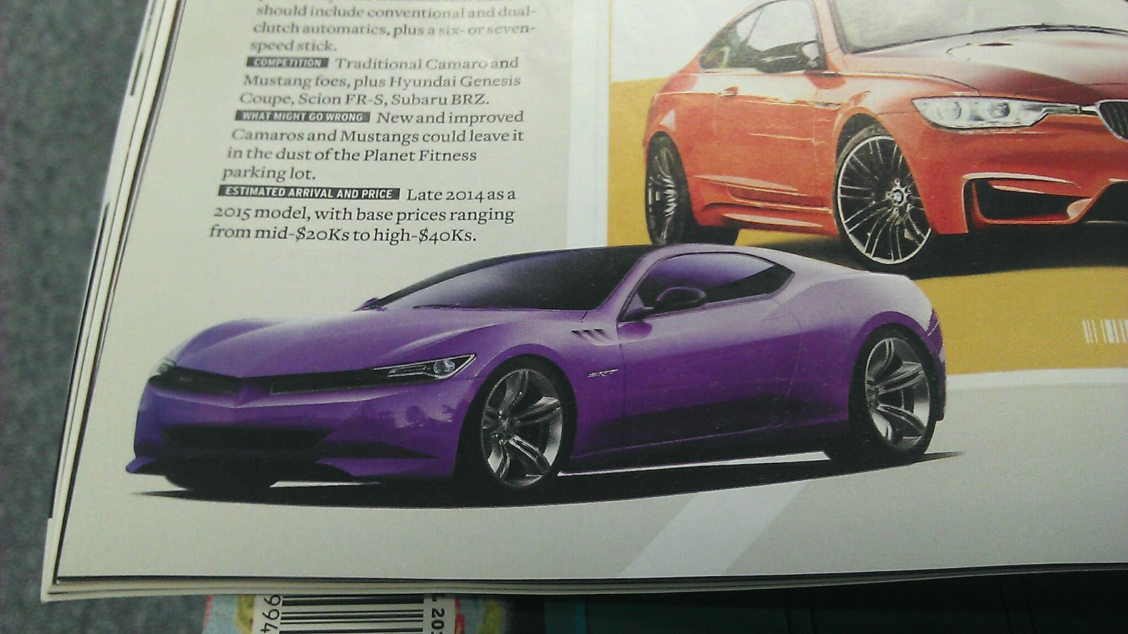 2015 Barracuda Concept Car And Driver - OTO News